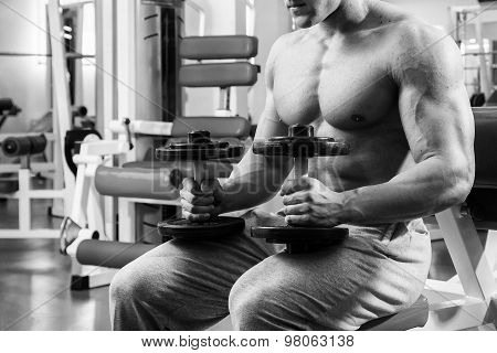 Bodybuilder Makes Image & Photo (Free Trial) | Bigstock