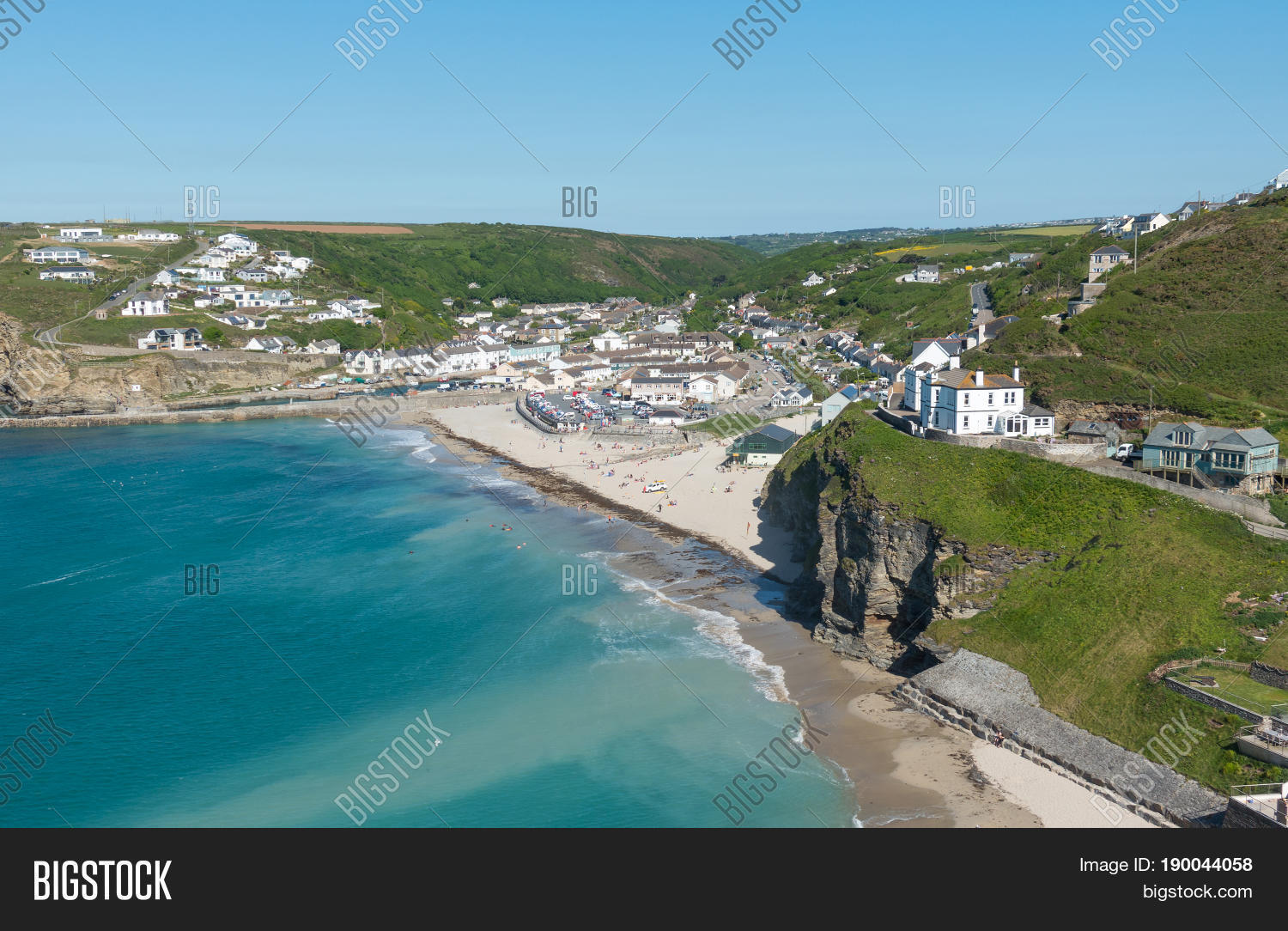 Portreath Beach Image & Photo (Free Trial) | Bigstock