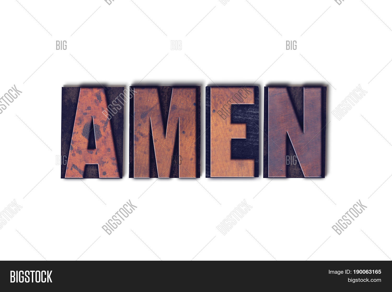 Amen Concept Isolated Image & Photo (Free Trial) | Bigstock