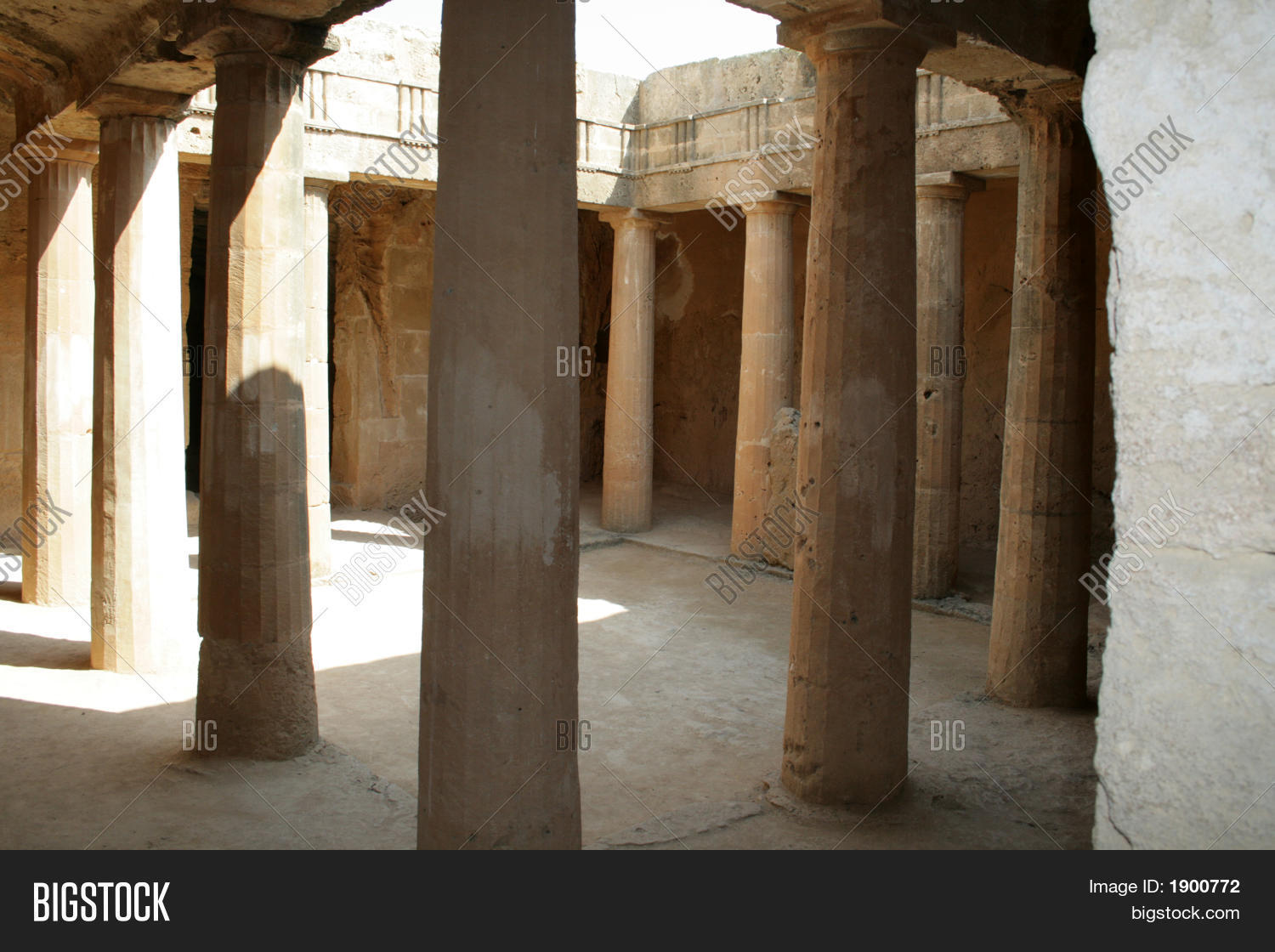 Temple Pillars Image & Photo (Free Trial) | Bigstock