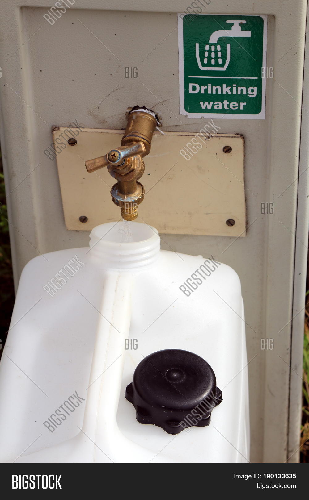 Filling Drinking Water Image & Photo (Free Trial) | Bigstock