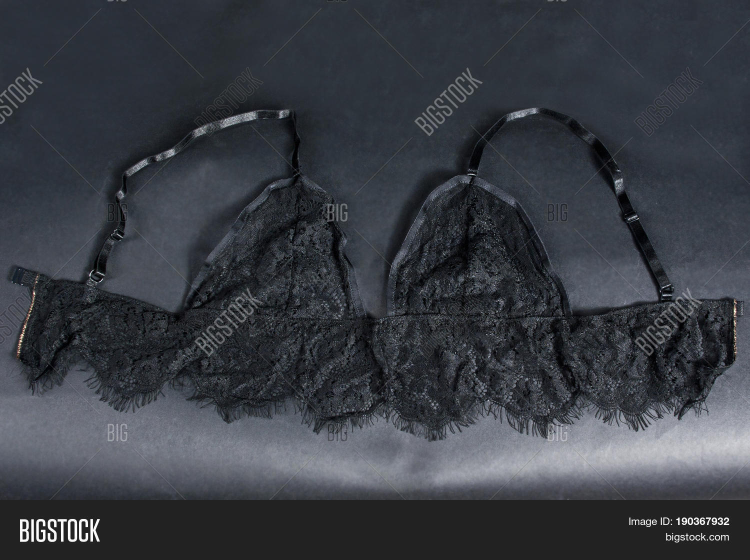 Black Lace Bra On Image & Photo (Free Trial) | Bigstock