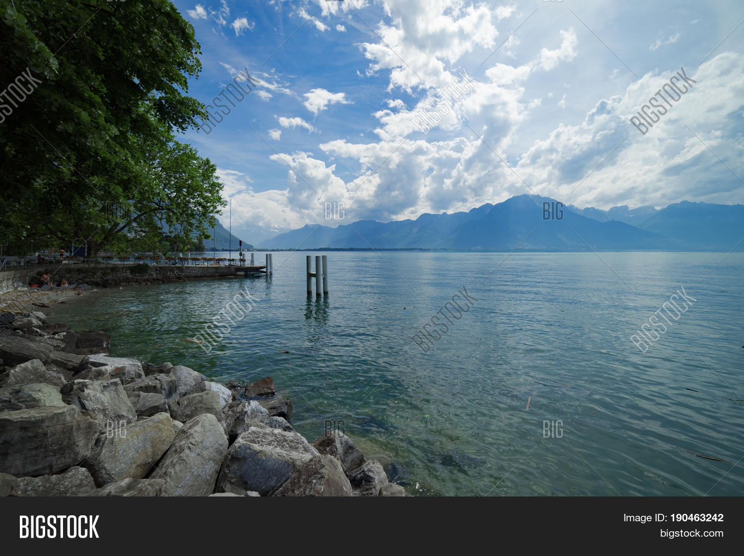 Lake Leman (Lake Image & Photo (Free Trial) | Bigstock
