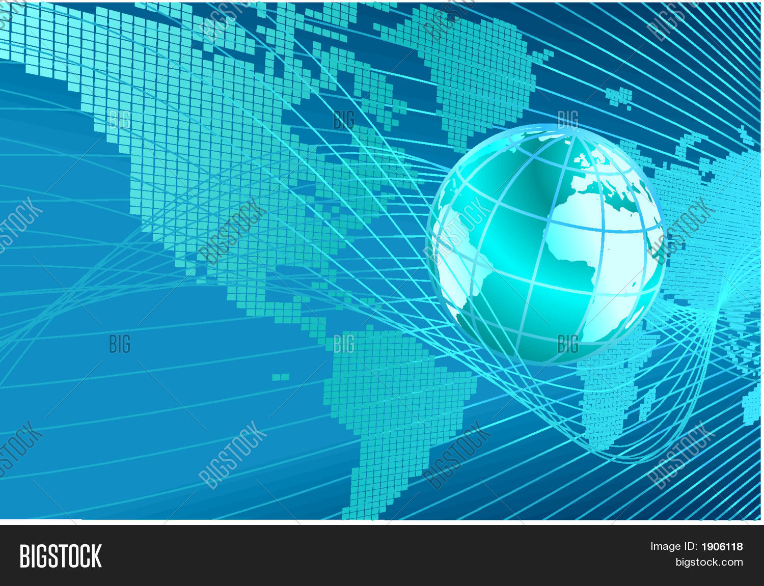 Globe Word Map Earth Vector & Photo (Free Trial) | Bigstock