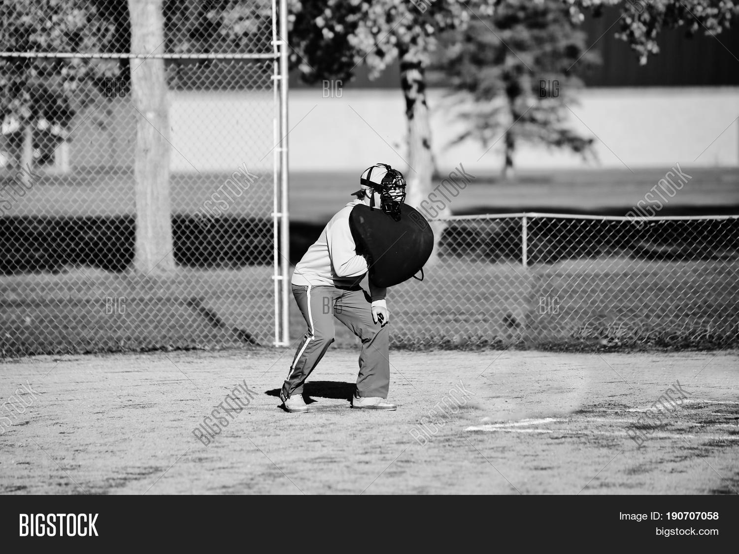 Teenage Boy Umpiring Image & Photo (Free Trial) | Bigstock