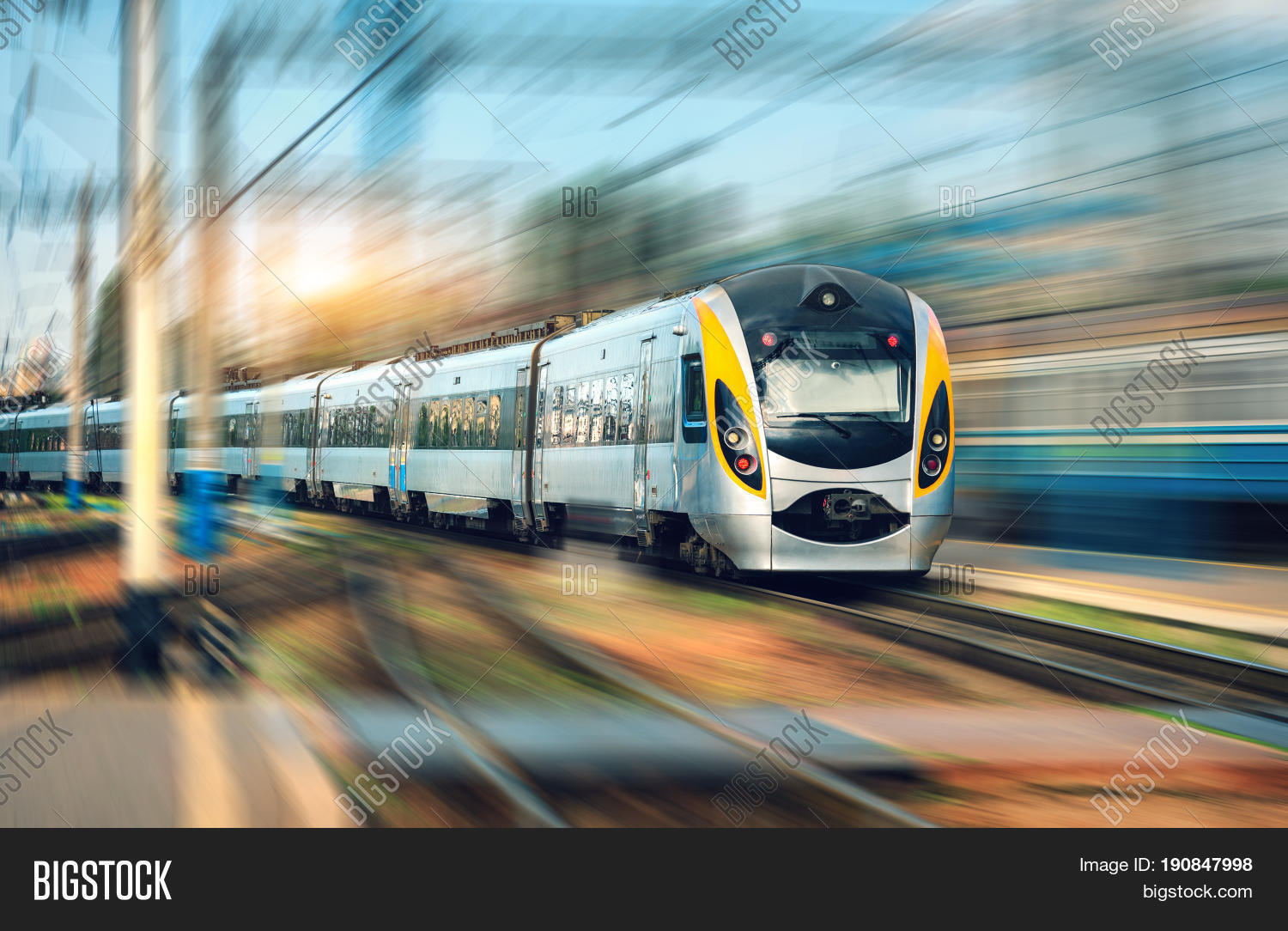 High Speed Train Image & Photo (Free Trial) | Bigstock