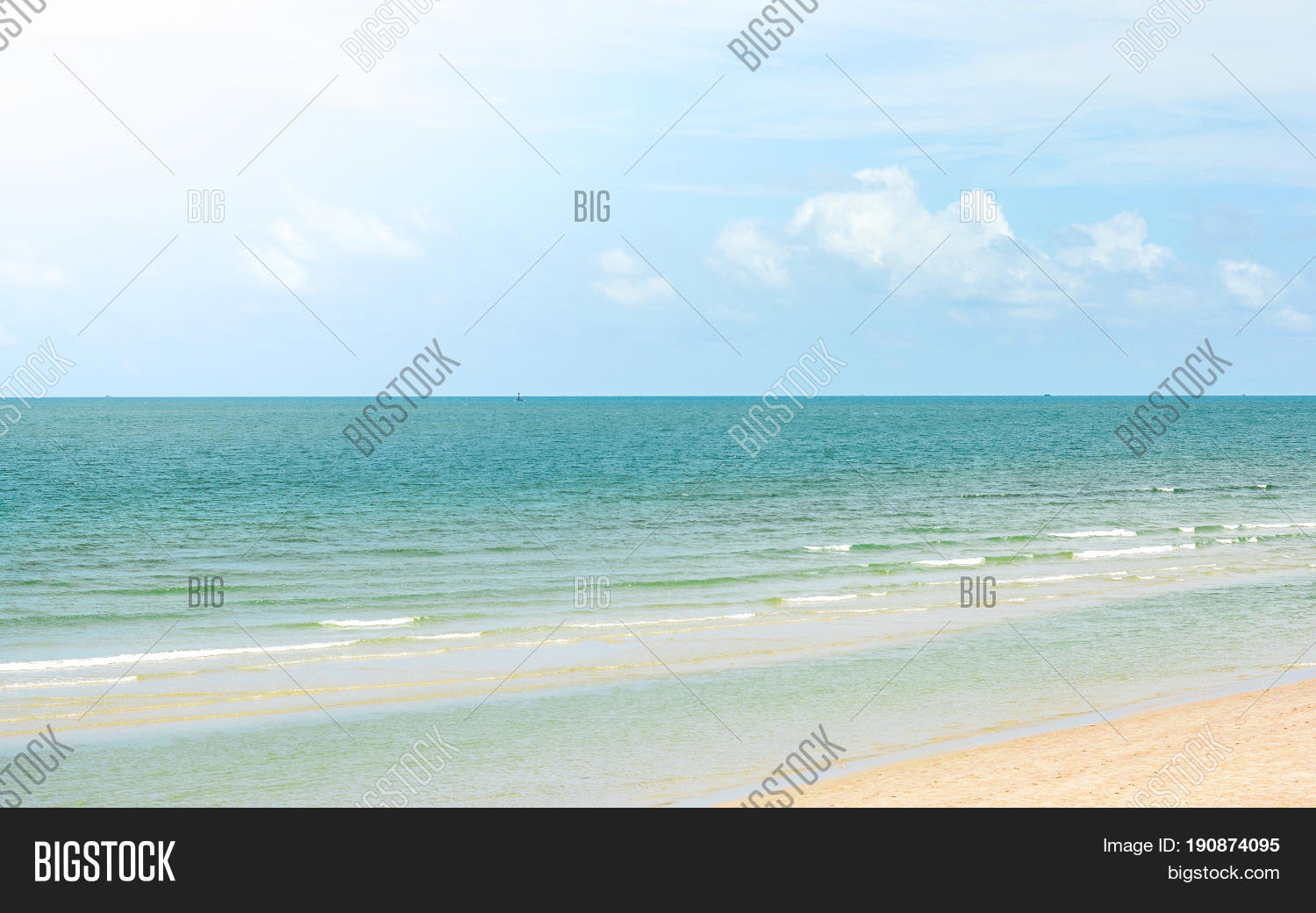 Beautiful Sand Beach Image & Photo (Free Trial) | Bigstock