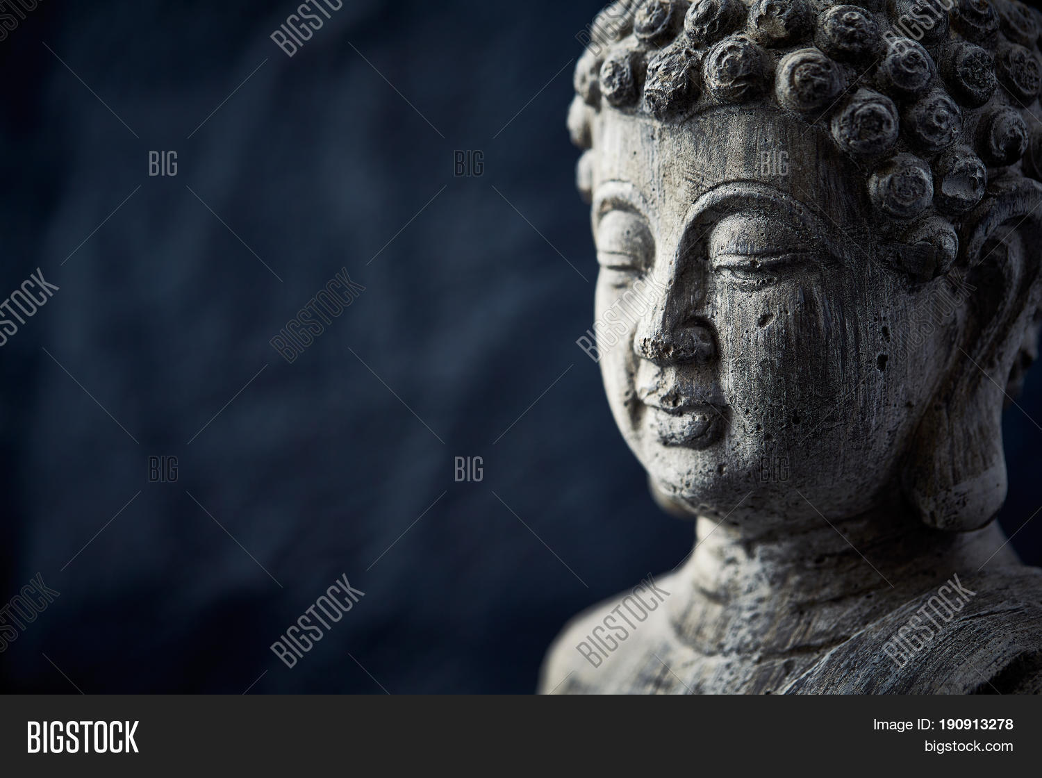 Gray Buddha Statue Image & Photo (Free Trial) | Bigstock