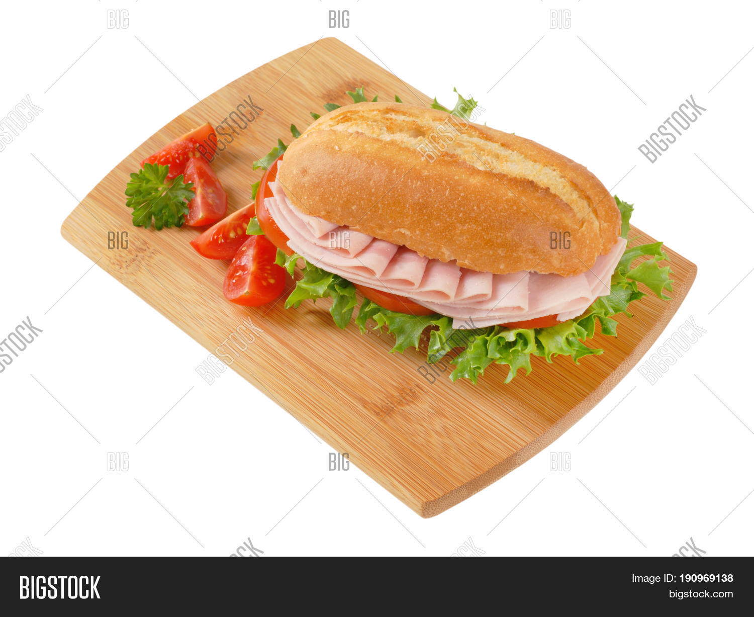 Crusty Roll Sandwich Image & Photo (Free Trial) | Bigstock