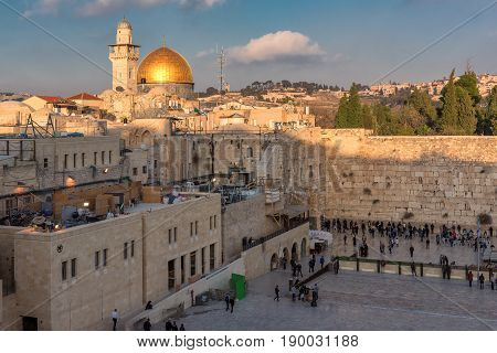 Temple Mount Sunset Image & Photo (Free Trial) | Bigstock