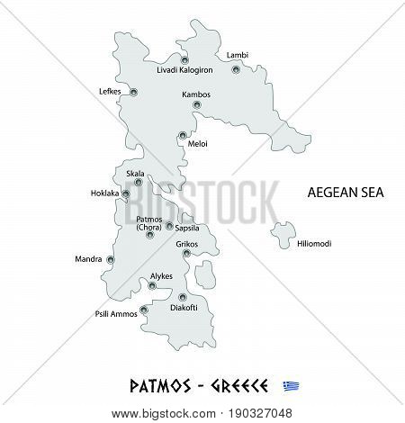 Island Patmos Greece Vector & Photo (Free Trial) | Bigstock