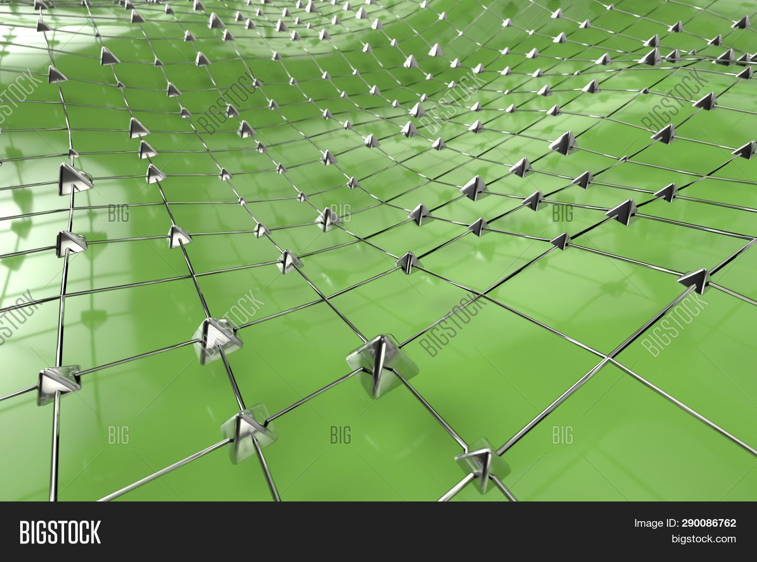 Green Wireframe Image & Photo (Free Trial) | Bigstock