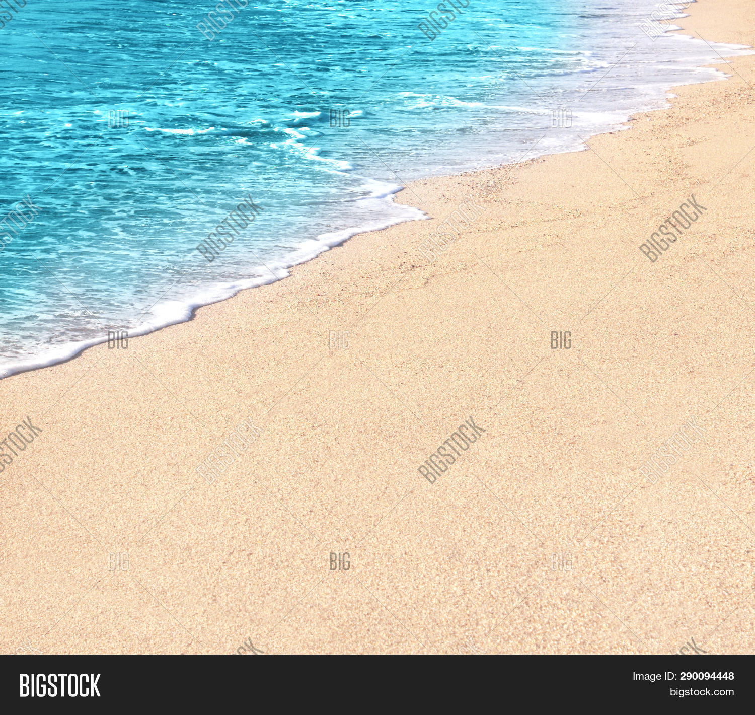 Soft Blue Ocean Wave Image & Photo (Free Trial) | Bigstock