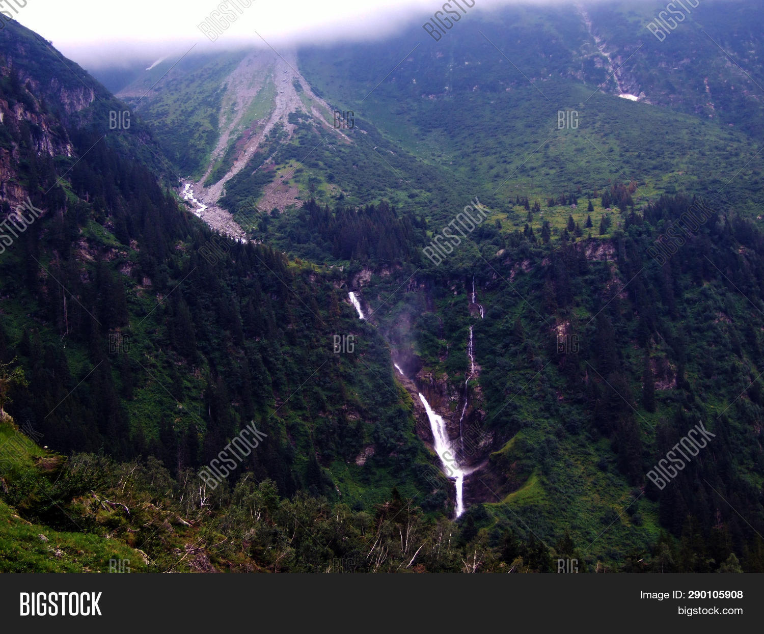 Waterfall Stauber Image & Photo (Free Trial) | Bigstock