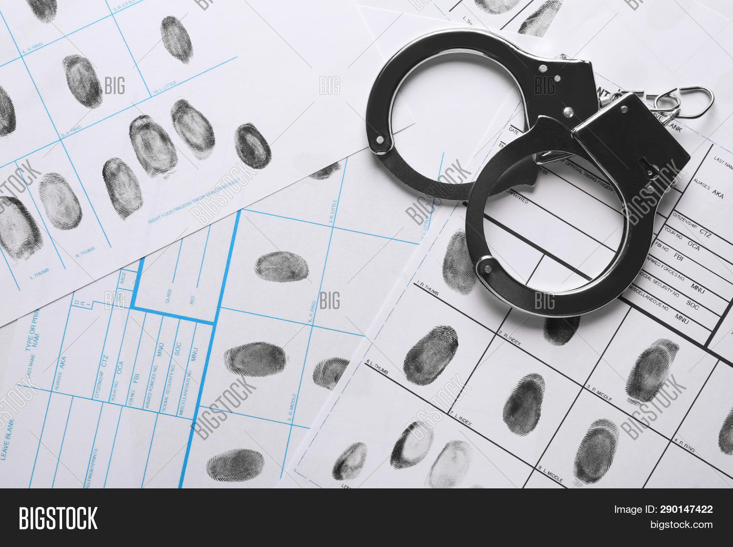 Handcuffs Fingerprint Image & Photo (Free Trial) | Bigstock