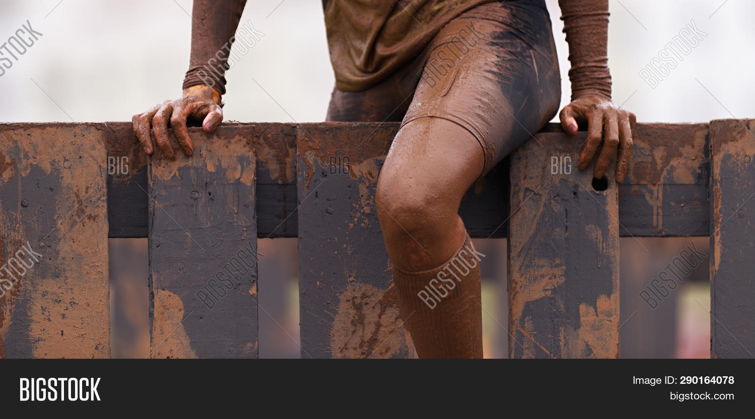 Mud Race Runners Image & Photo (Free Trial) | Bigstock