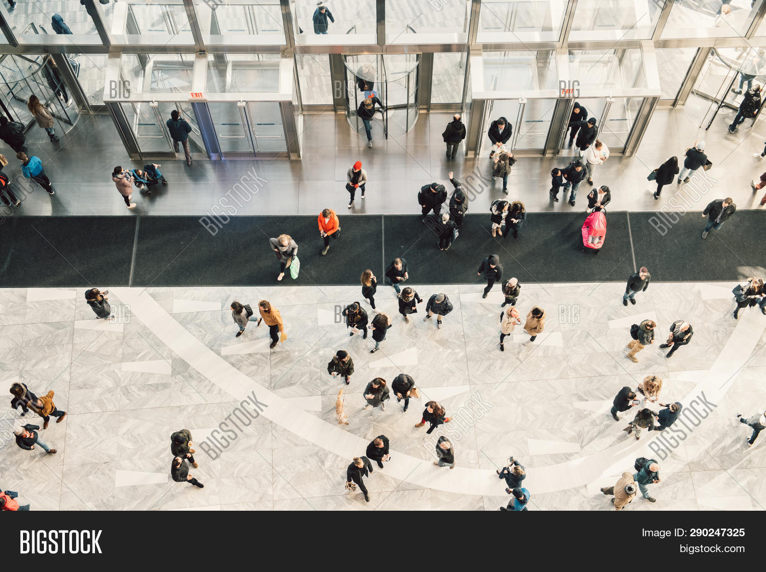 People Crowd Walking Image & Photo (Free Trial) | Bigstock