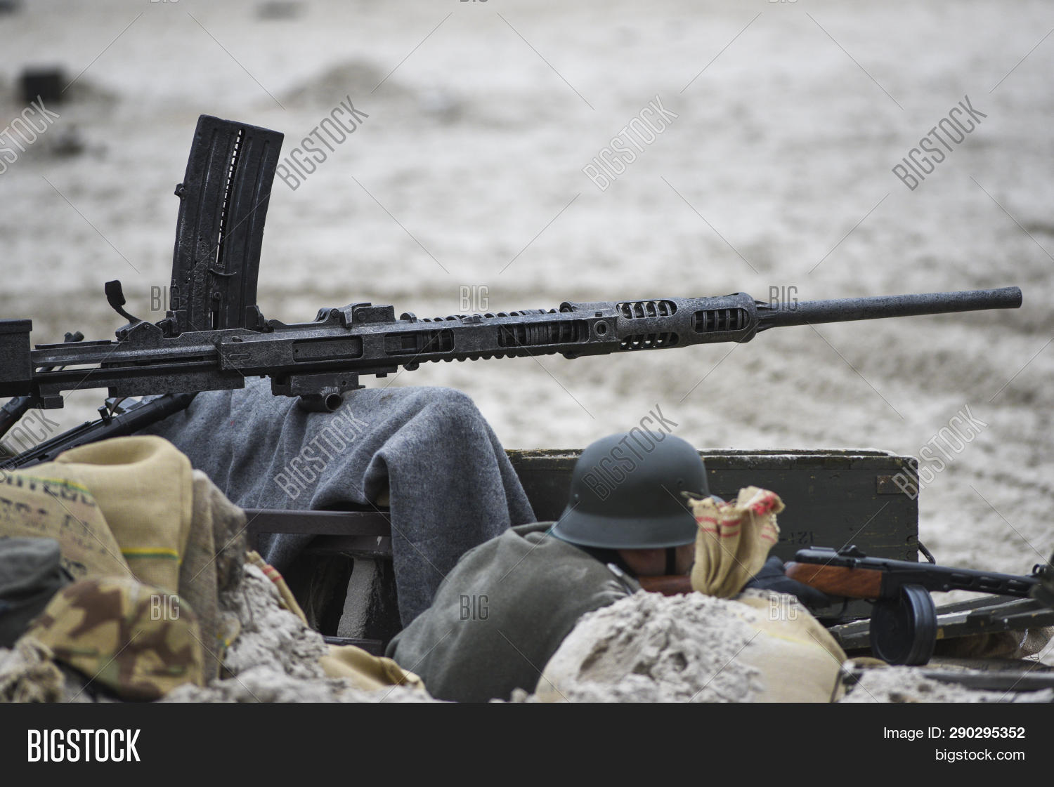 Barrel Machine Gun Image & Photo (Free Trial) | Bigstock