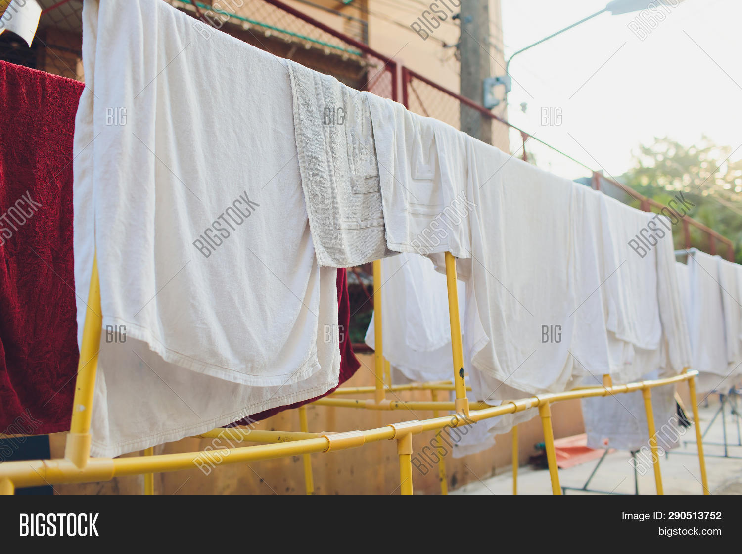 Drying Clothes Unusual Image & Photo (Free Trial) | Bigstock