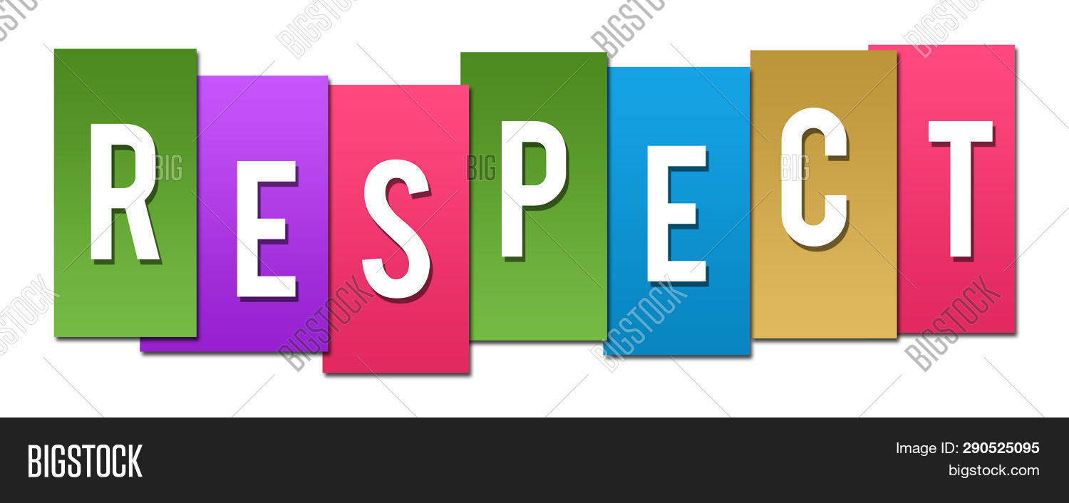 Imagen y foto Respect Text (prueba gratis) | Bigstock