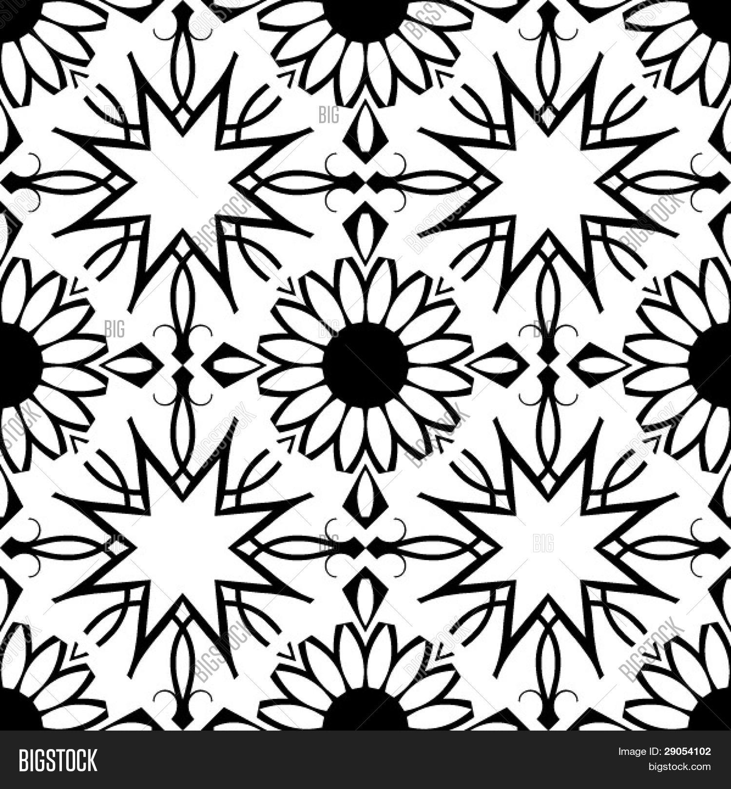 Black--white Vector Vector & Photo (Free Trial) | Bigstock