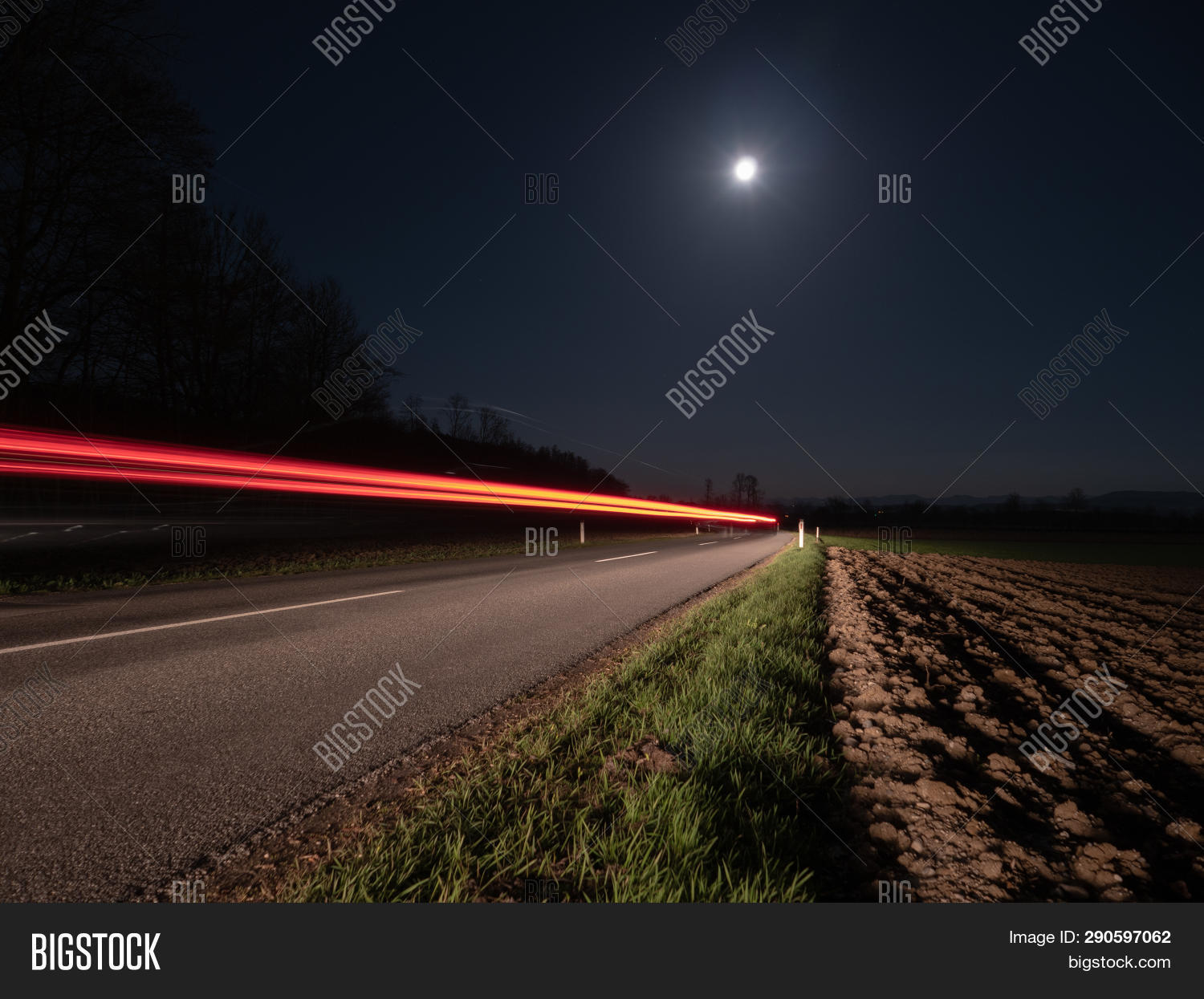 Country Road Night