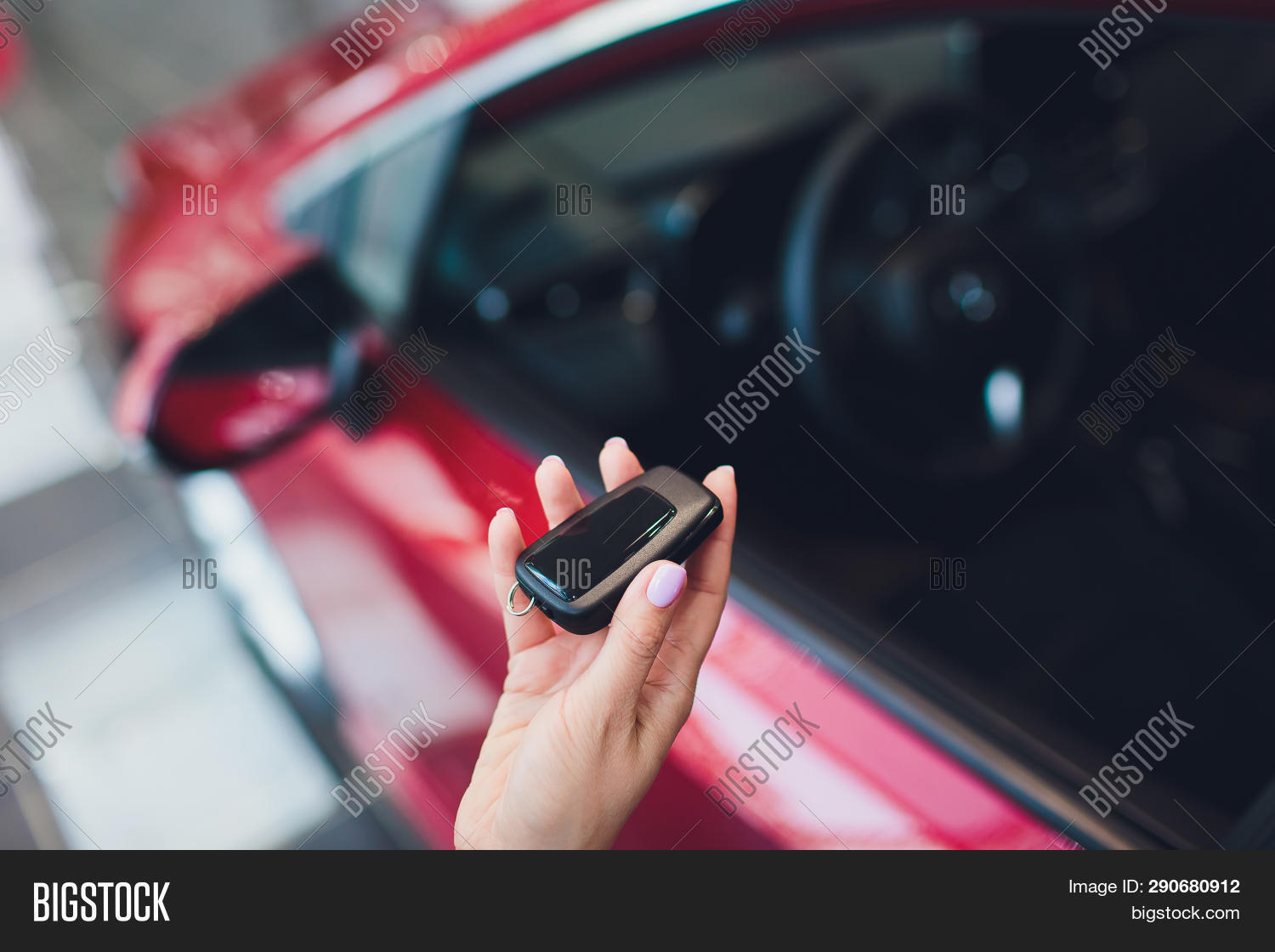 Car Key Hand