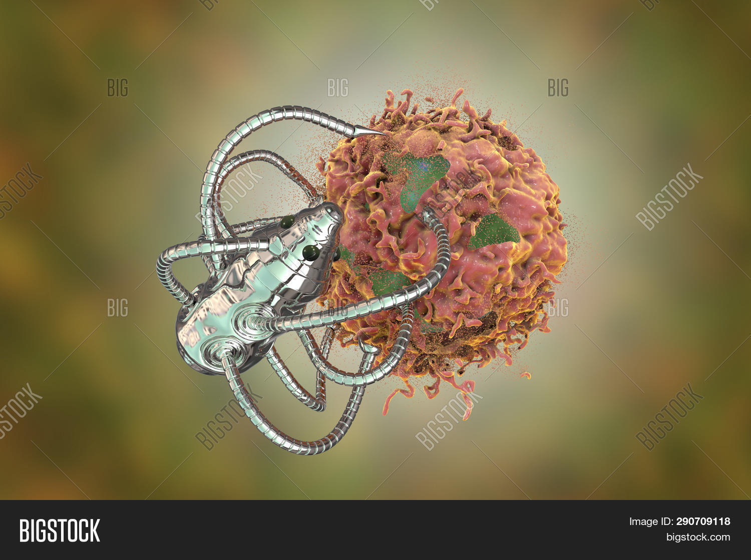 Nanobot Attacking Image & Photo (Free Trial) | Bigstock