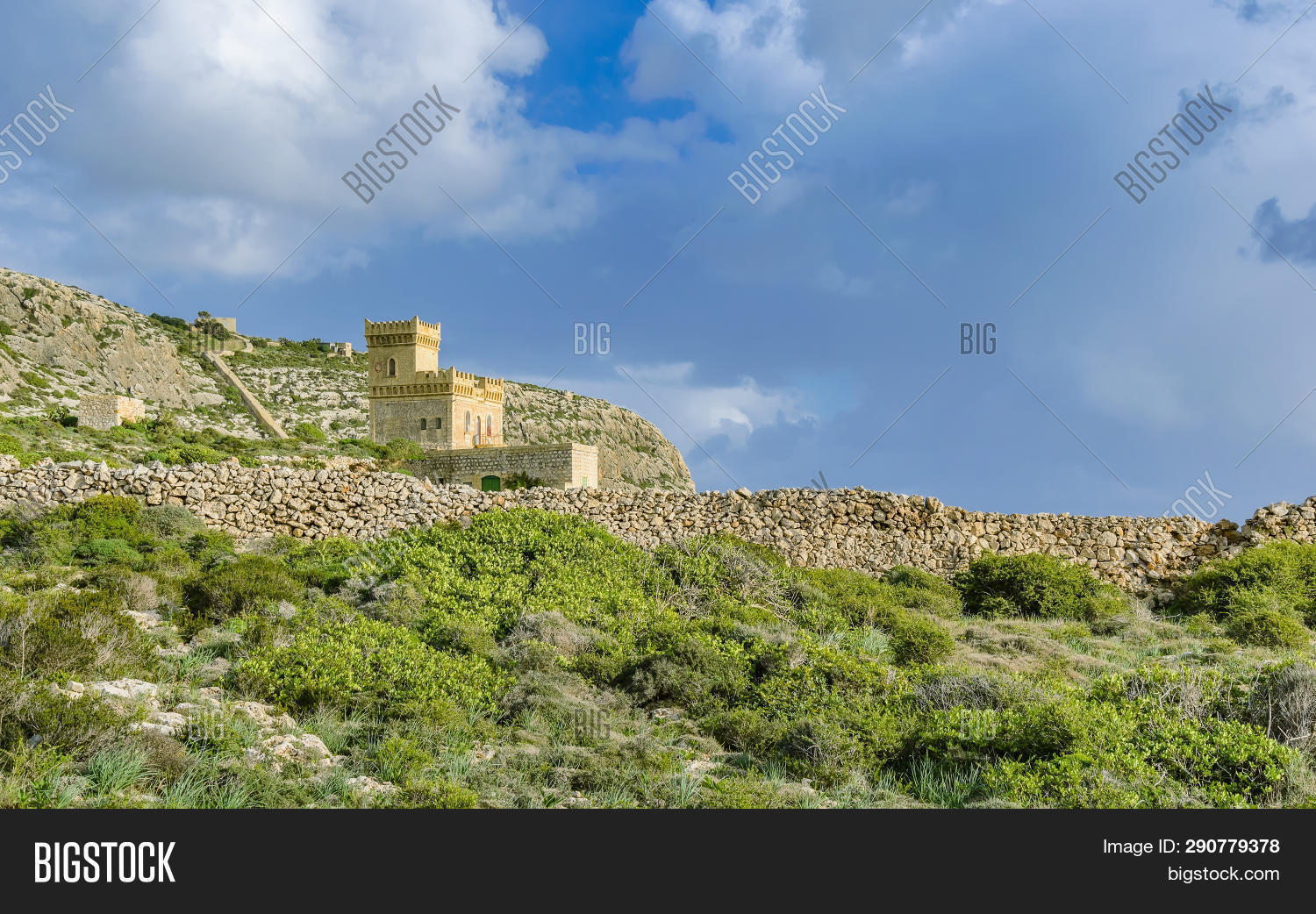 Ghar Lapsi Tower On Image & Photo (Free Trial) | Bigstock