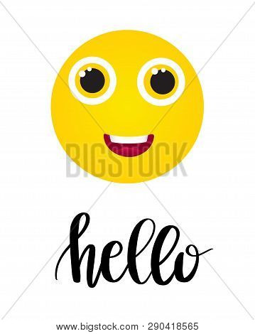 Vector Happy Smile Vector & Photo (Free Trial) | Bigstock
