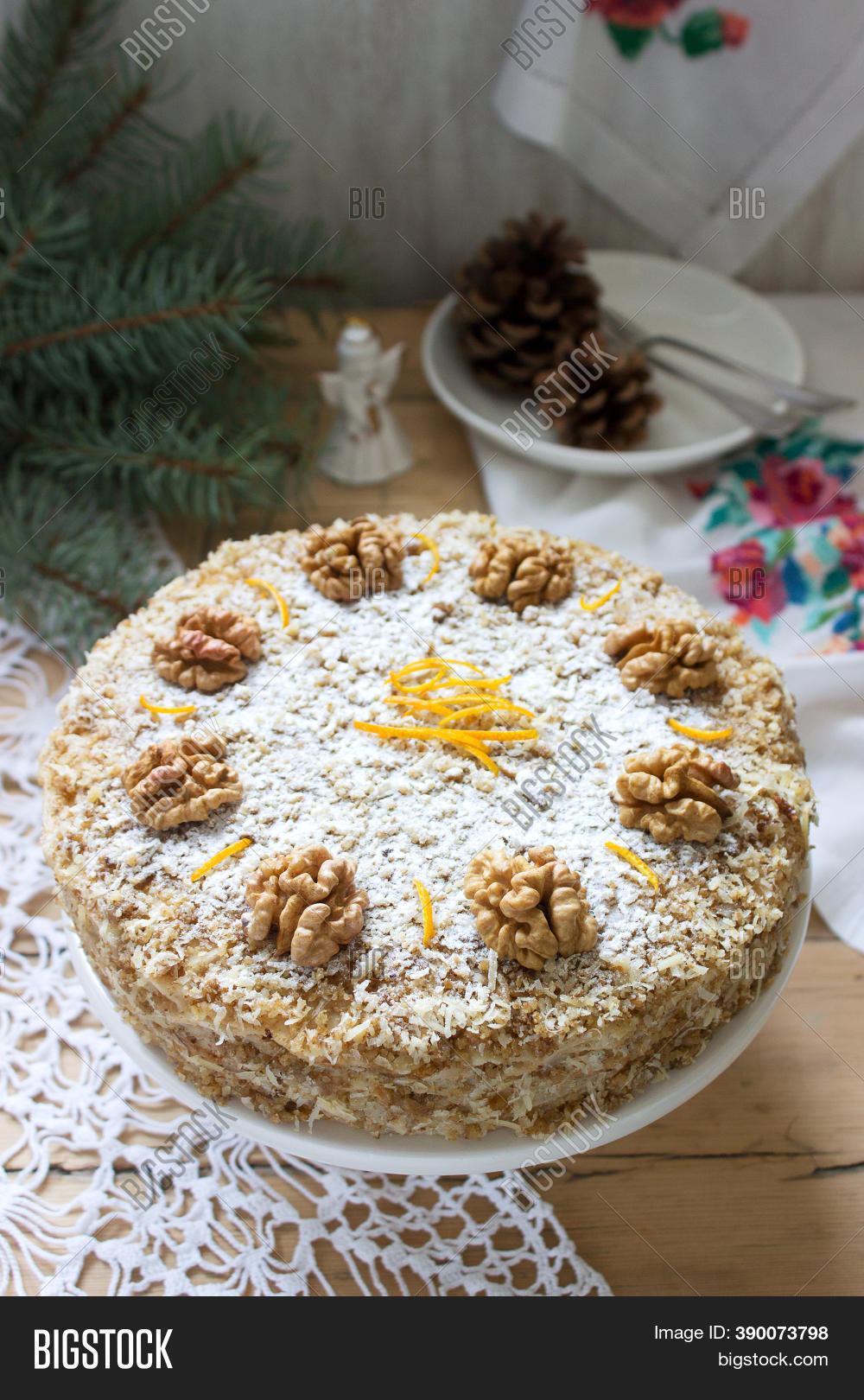 Walnut Cake Julfa, Image & Photo (Free Trial) | Bigstock