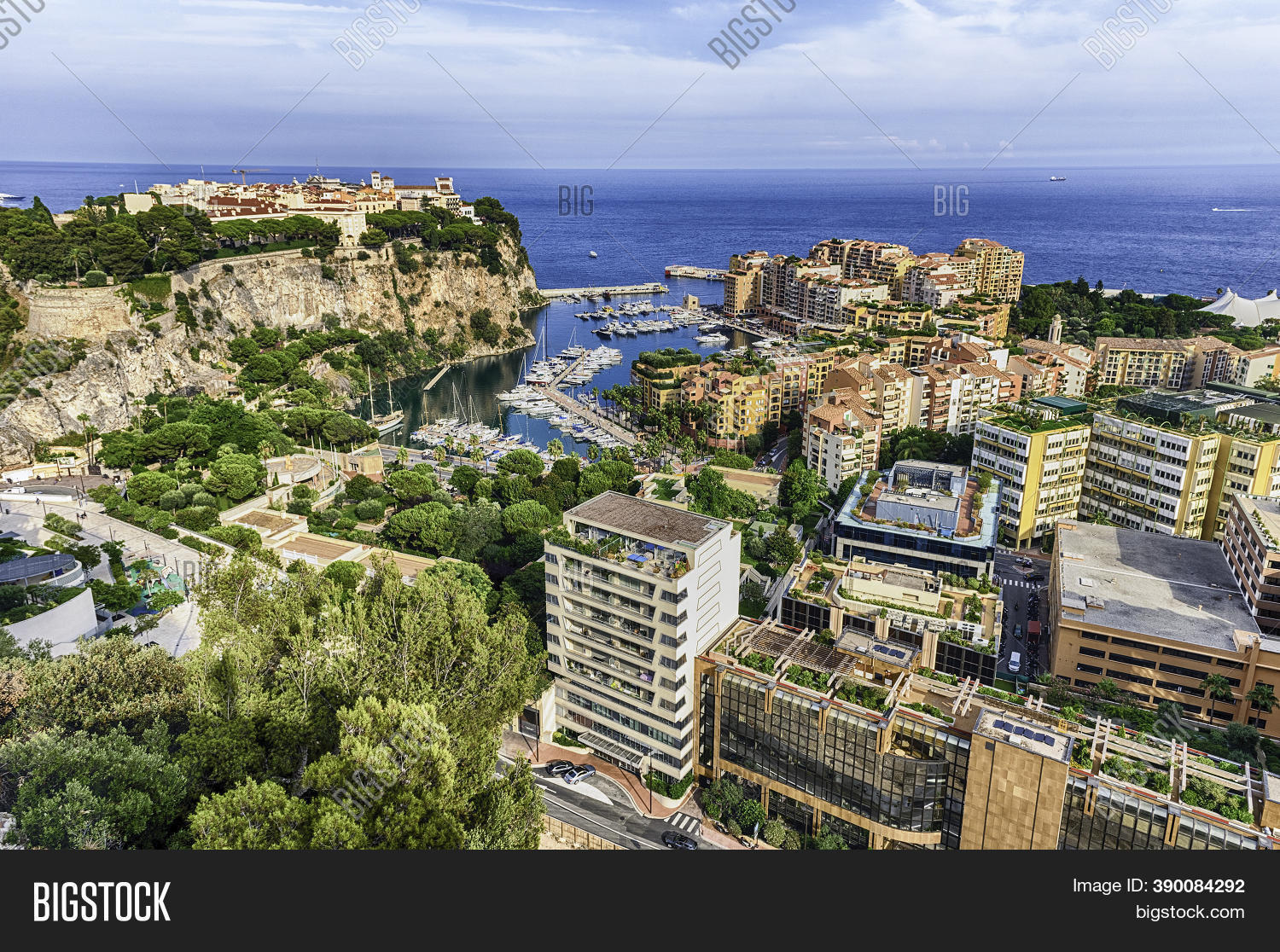 Panoramic View Monaco Image & Photo (Free Trial) | Bigstock