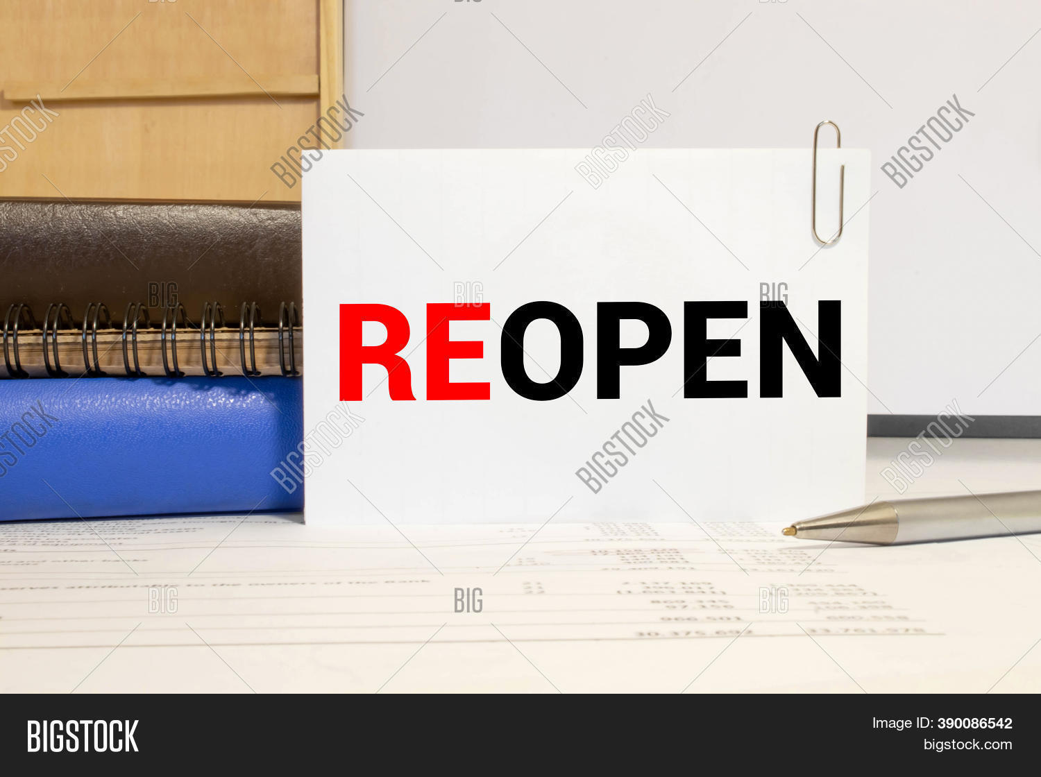 Reopening Concept Image & Photo (Free Trial) | Bigstock
