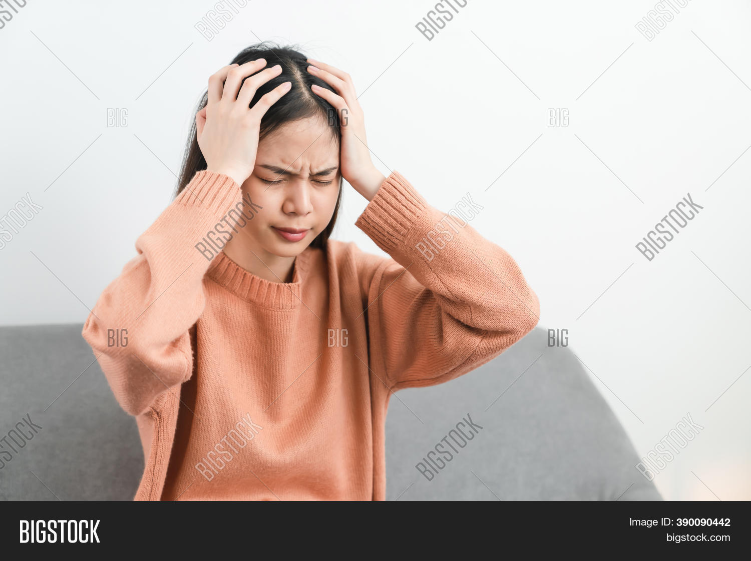 Tired Young Asian Image & Photo (Free Trial) | Bigstock