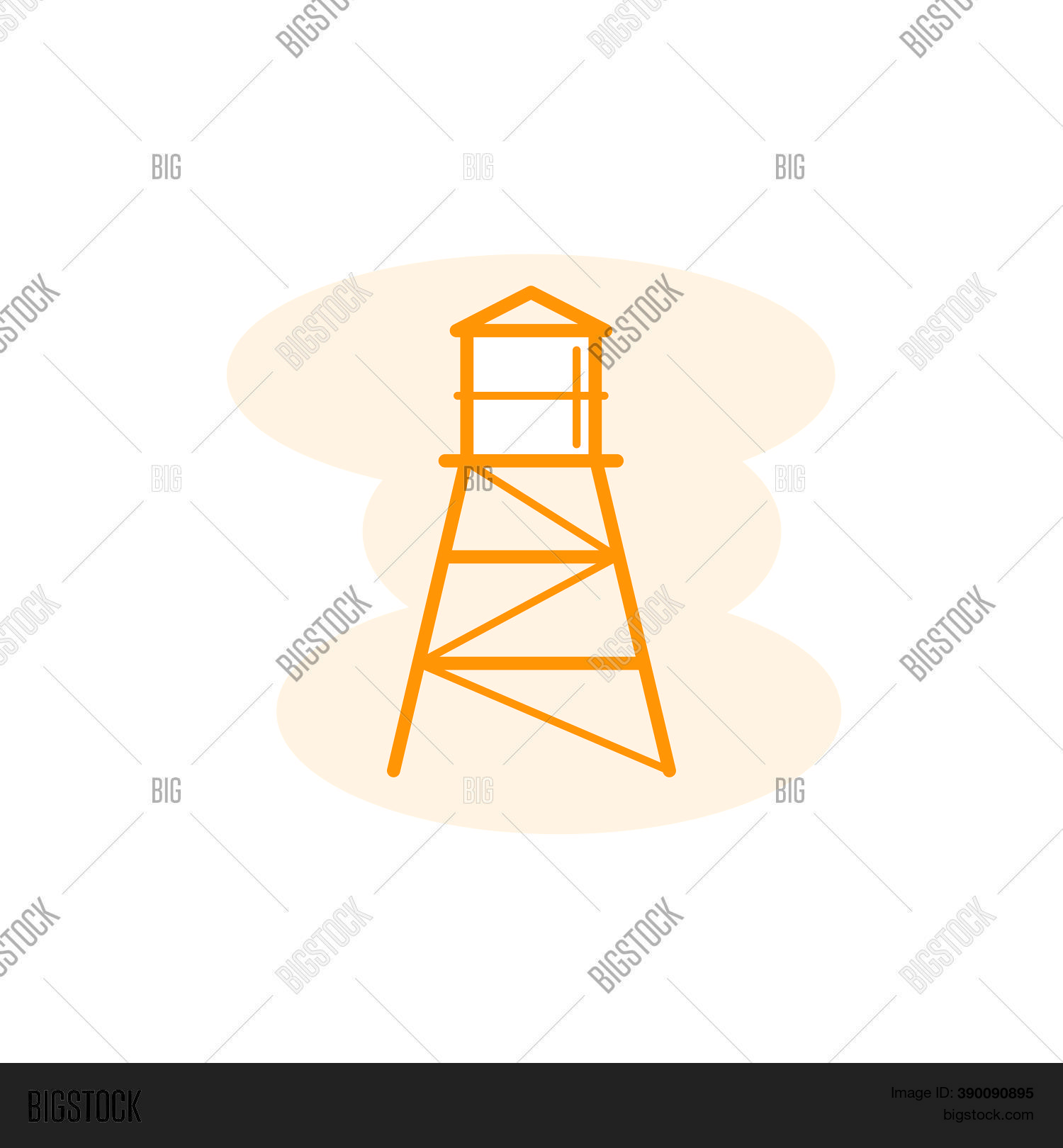 Water Reservoir Icon Vector & Photo (Free Trial) | Bigstock