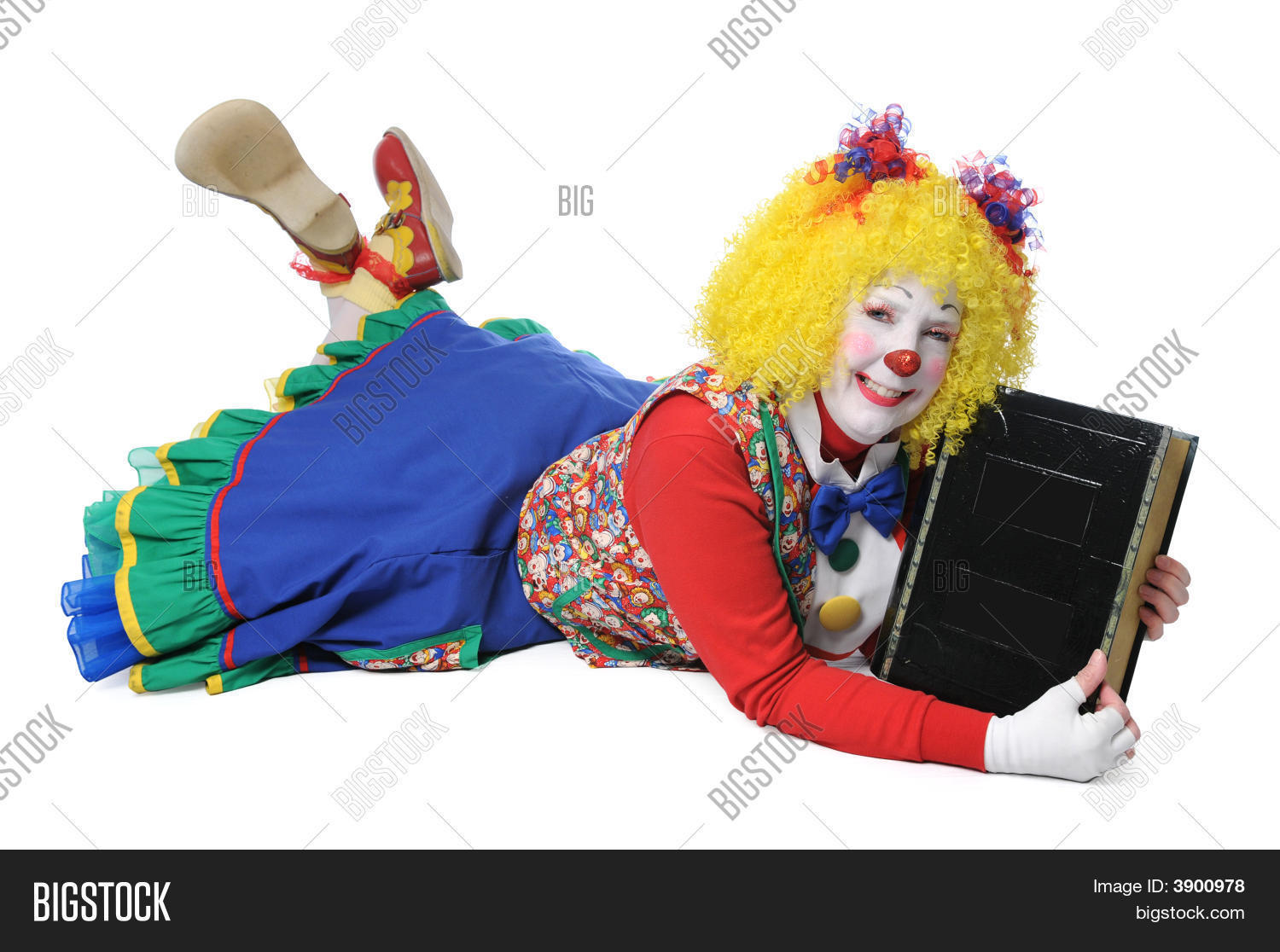 Clown Holding Large Image & Photo (Free Trial) | Bigstock