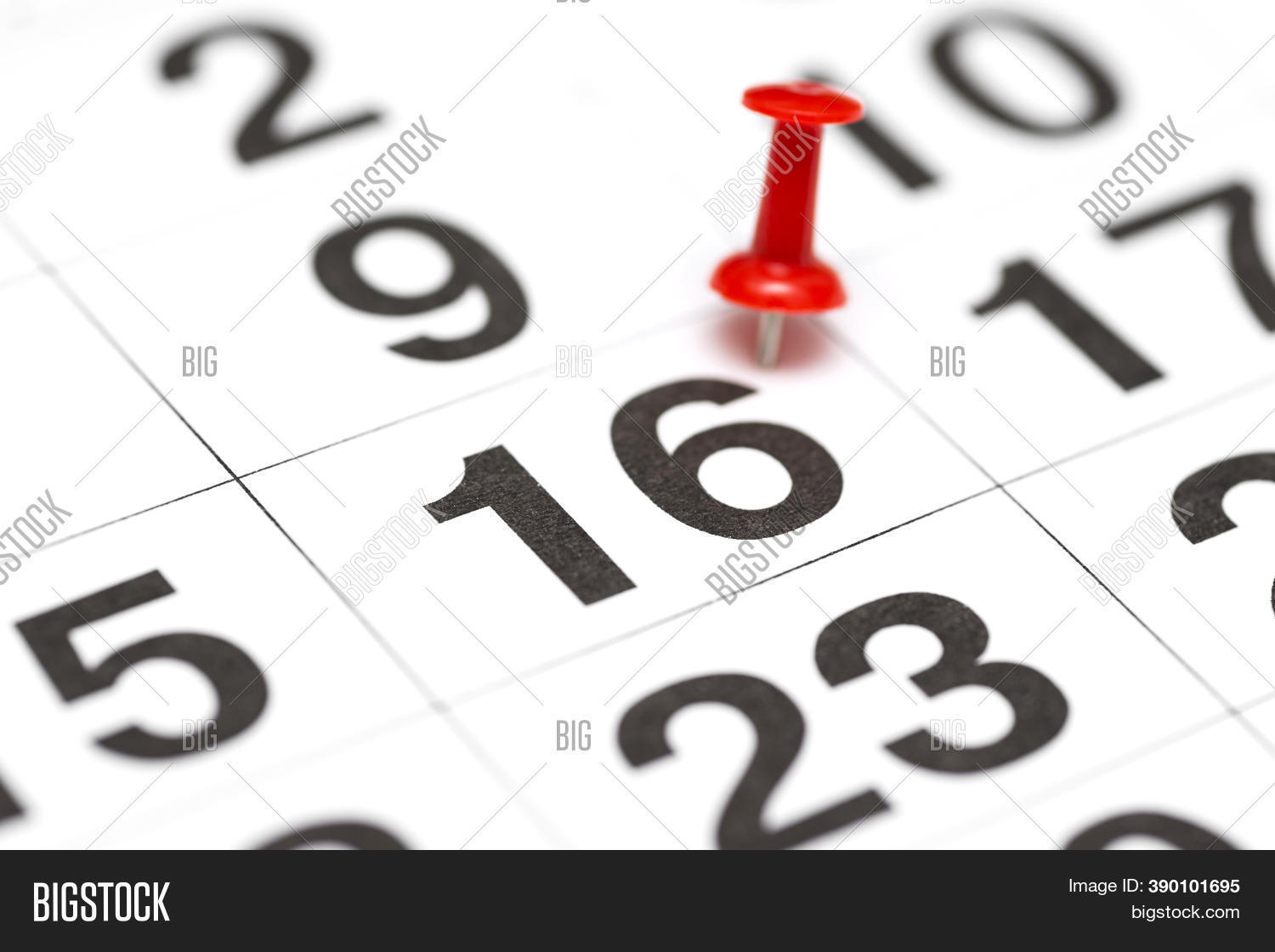 Pin On Date Number 16 Image & Photo (Free Trial) | Bigstock