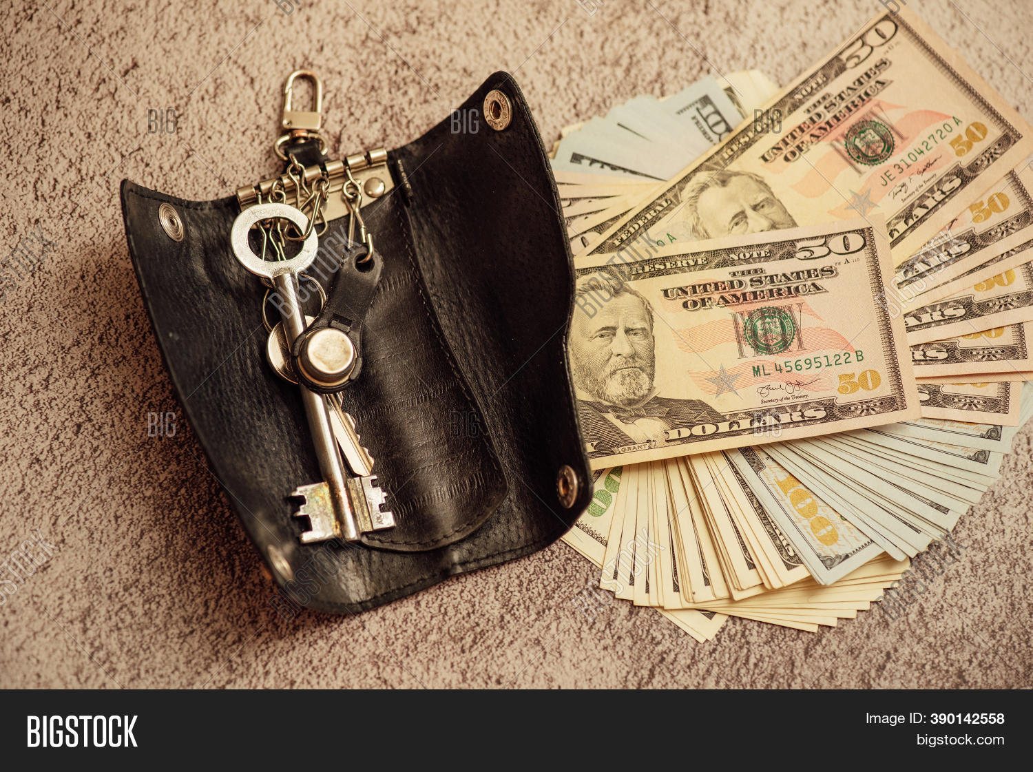 Keys Money. Dollars Image & Photo (Free Trial) | Bigstock
