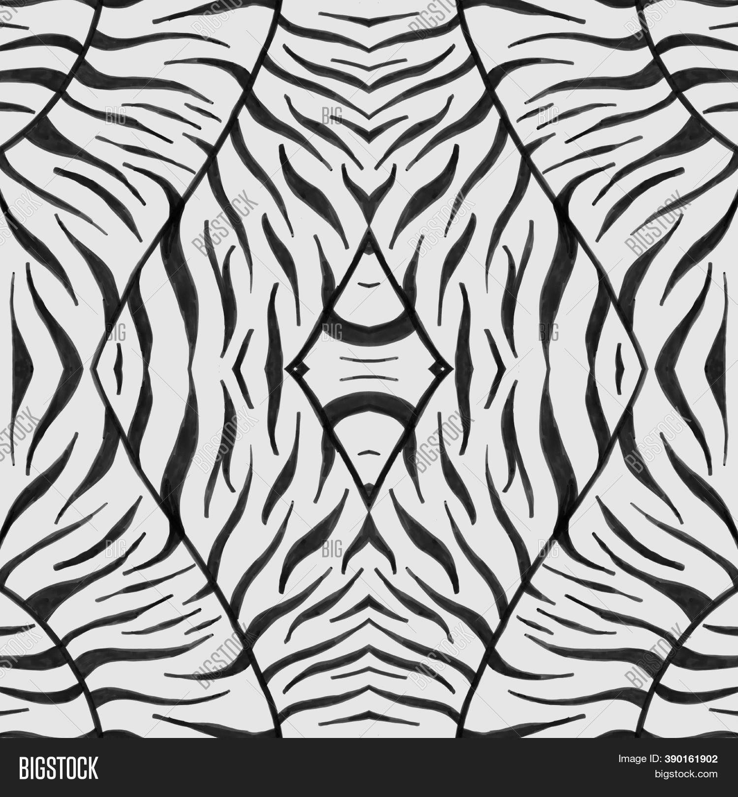 Seamless Zebra Pattern Image & Photo (Free Trial) | Bigstock