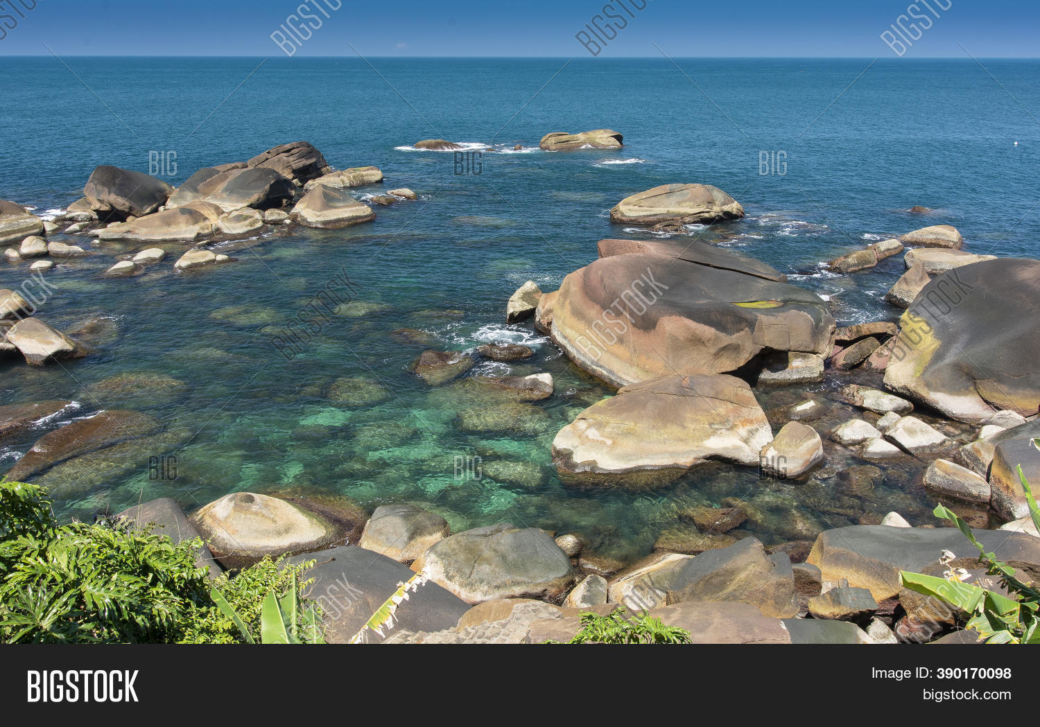 Green Blue Ocean Beach Image & Photo (Free Trial) | Bigstock