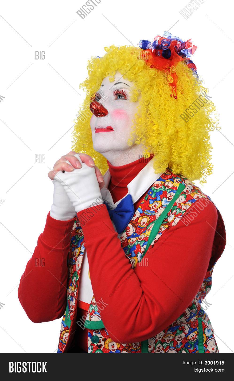 Clown Praying Image & Photo (Free Trial) | Bigstock