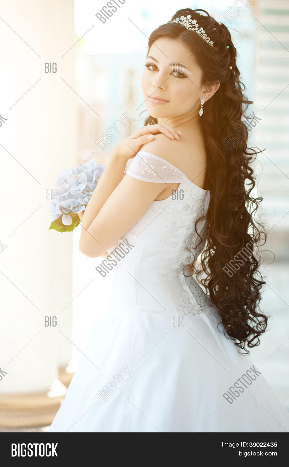 Bride Long Hair Image & Photo (Free Trial) | Bigstock