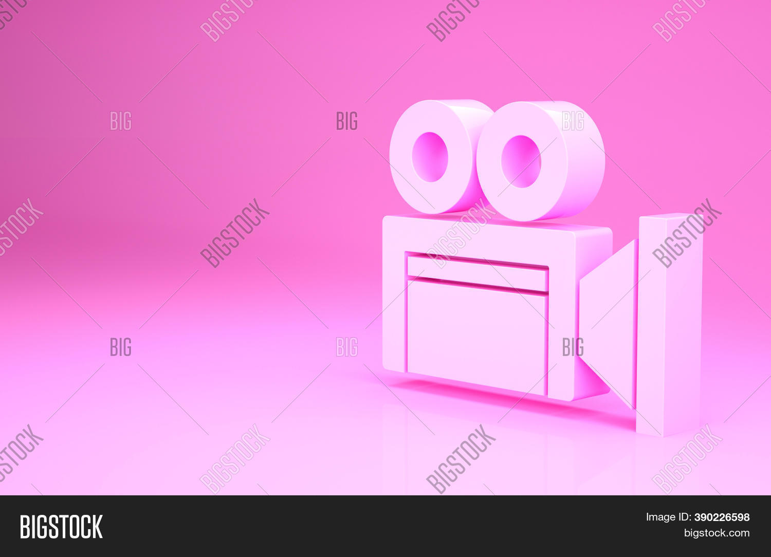 Pink Cinema Camera Image & Photo (Free Trial) | Bigstock