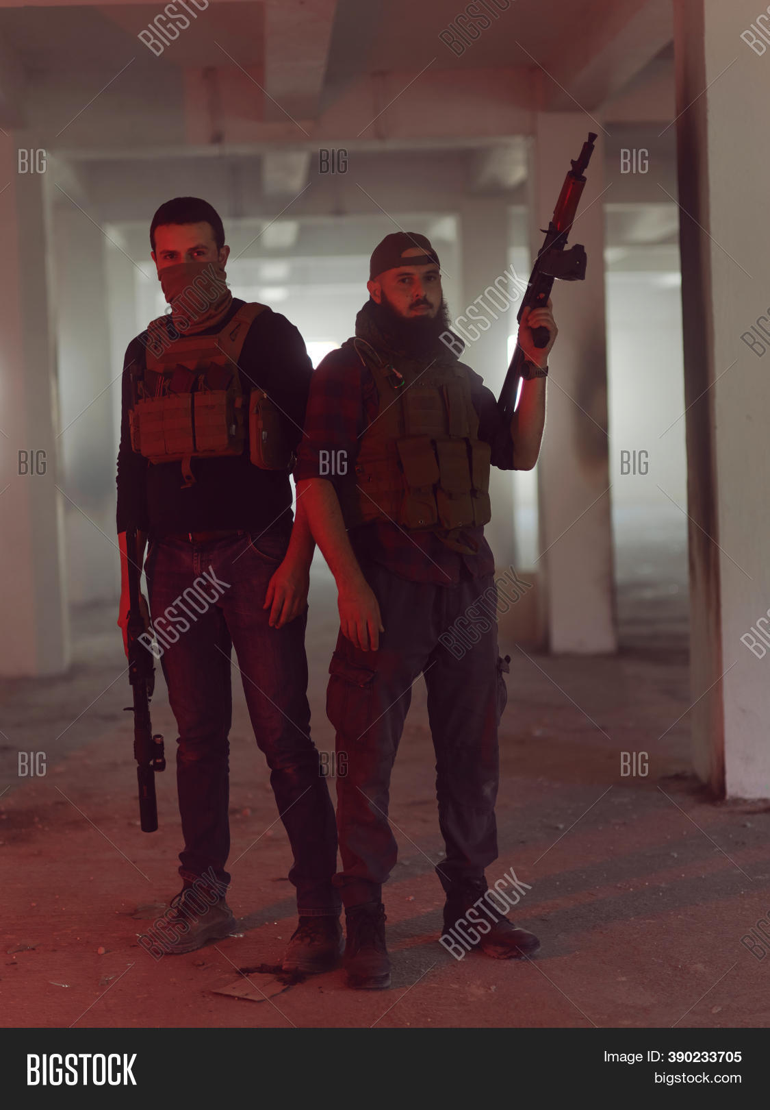 Two Heavily Armed Image & Photo (Free Trial) | Bigstock