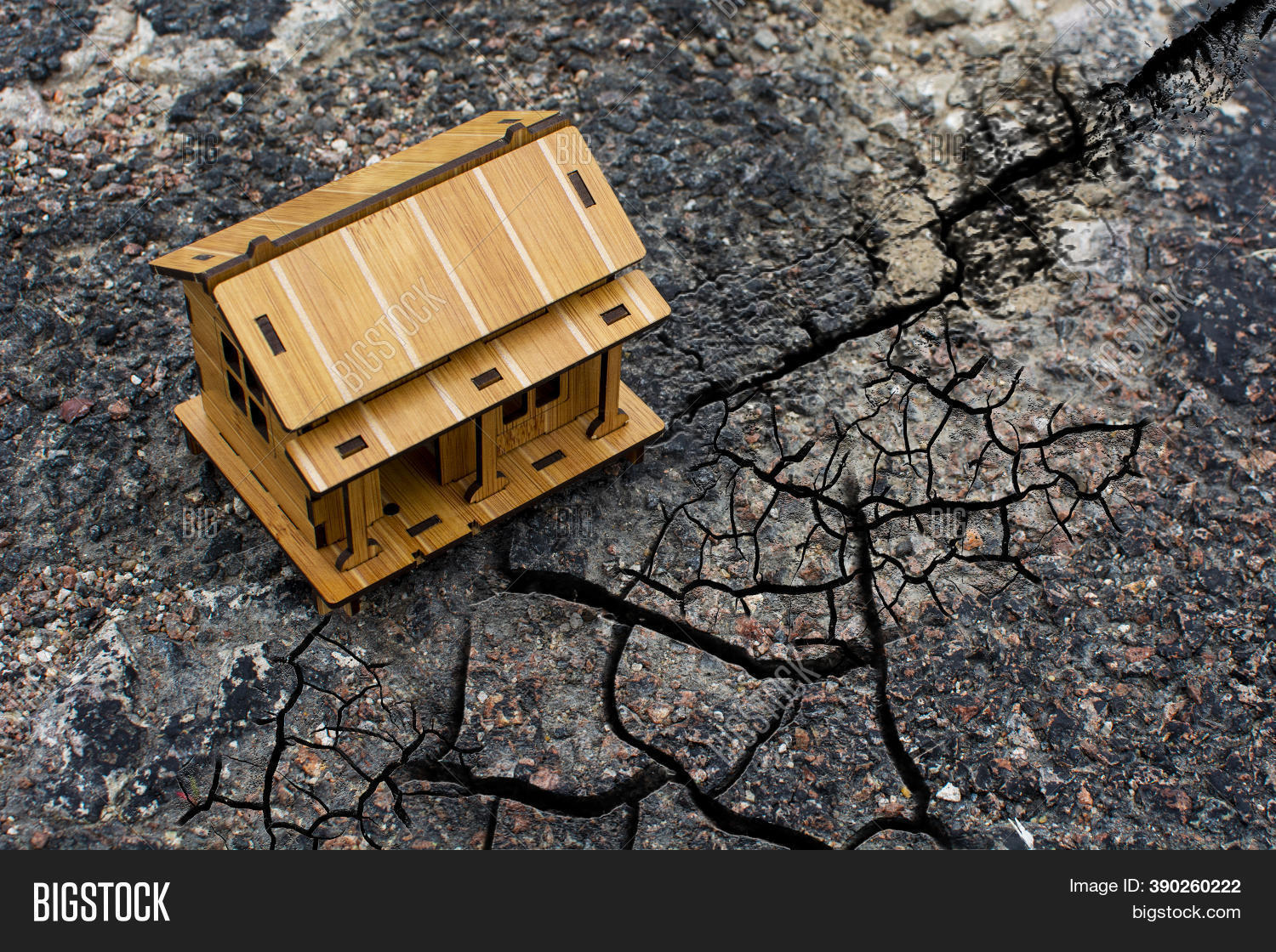 Lonely Building On Image & Photo (Free Trial) | Bigstock