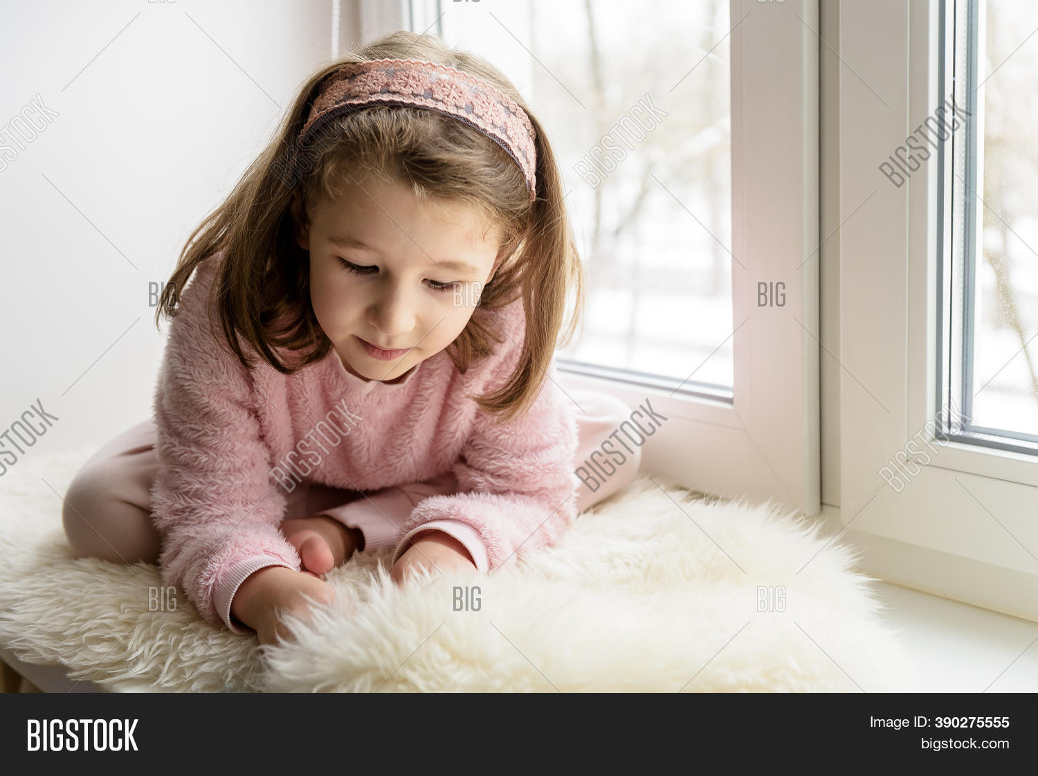 Kid Playing By Window Image & Photo (Free Trial) | Bigstock