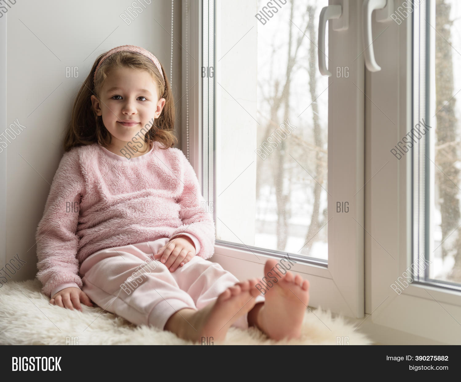 Kid Sitting By Window Image & Photo (Free Trial) | Bigstock