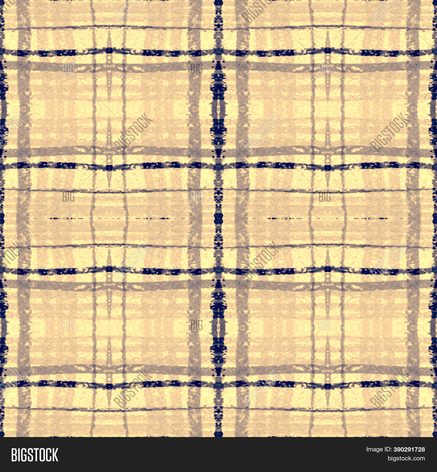 Indigo Square Plaid. Image & Photo (Free Trial) | Bigstock