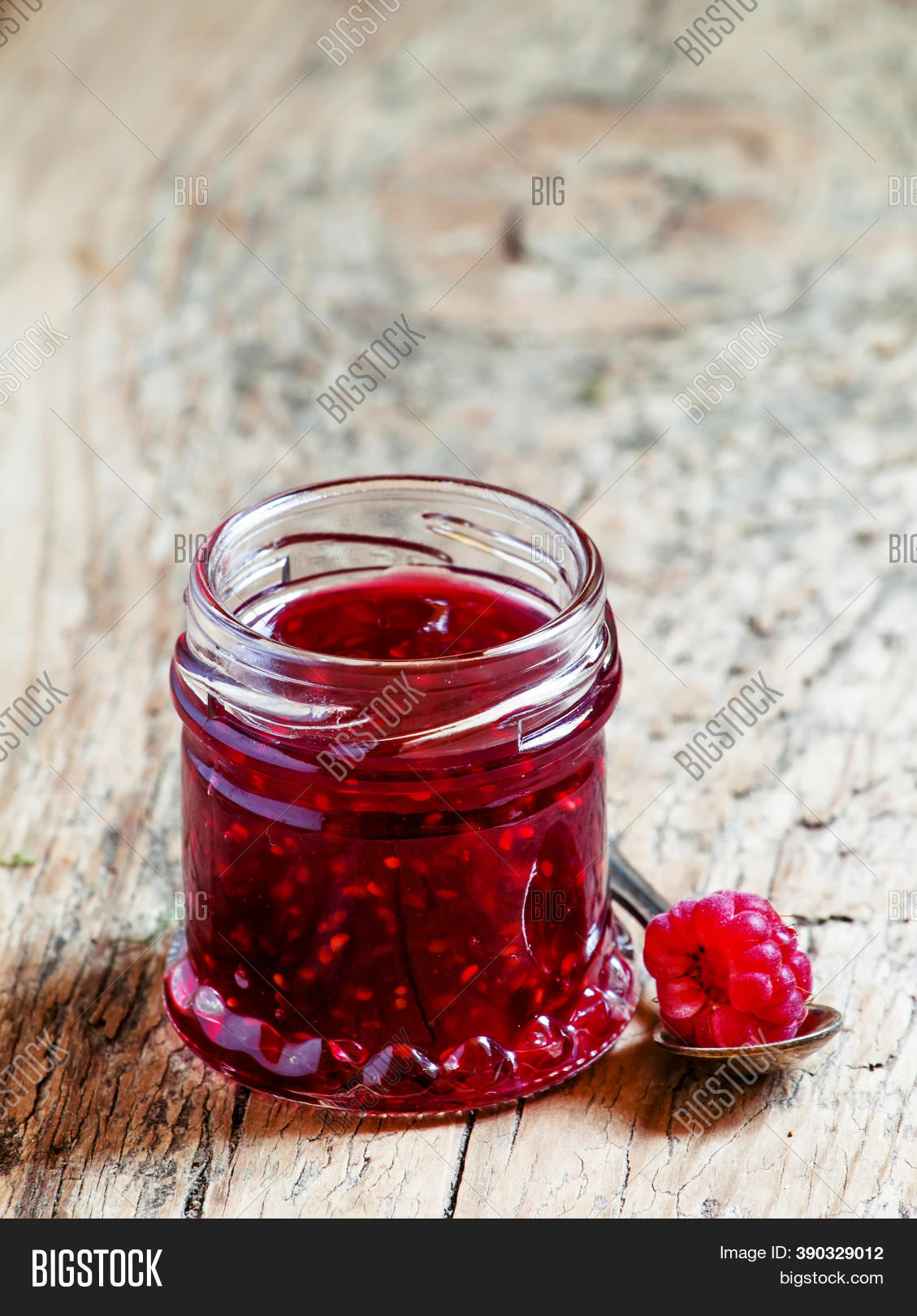 Raspberry Jam Jar Image & Photo (Free Trial) | Bigstock
