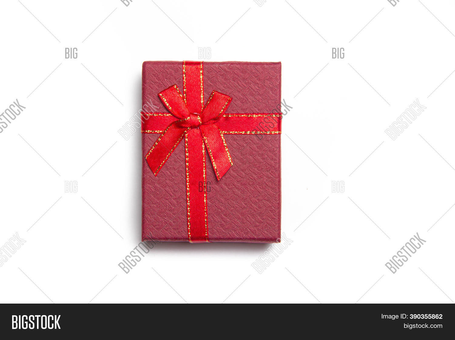 Red Gift Bow On White Image & Photo (Free Trial) | Bigstock